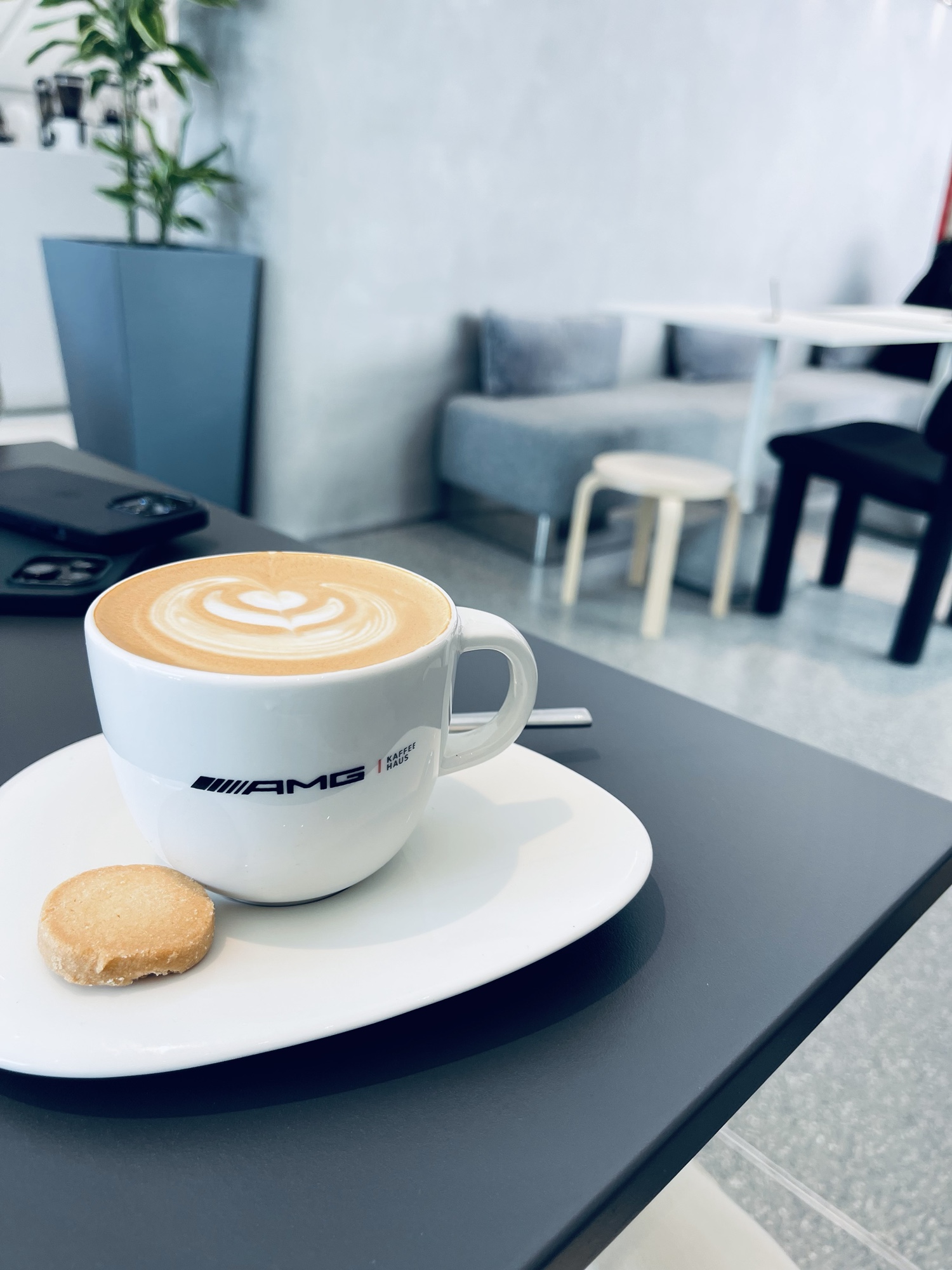 I was at AMG MERCEDES KAFFEEHAUS, DUBAI – From Coffee With Love